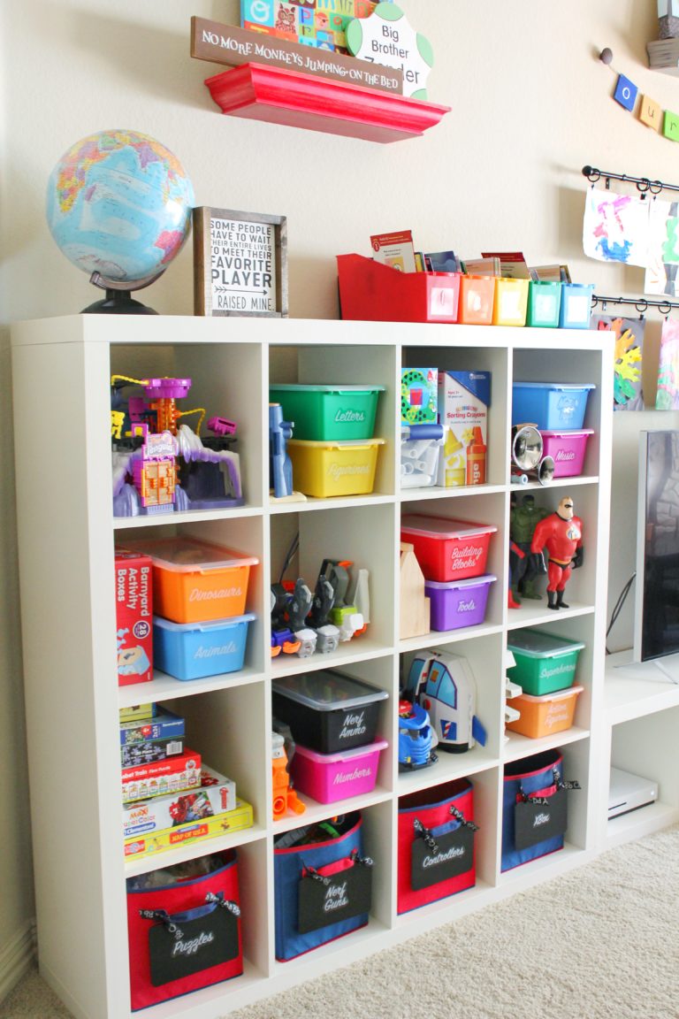 Playroom Refresh & Organization - Table for 5 Please