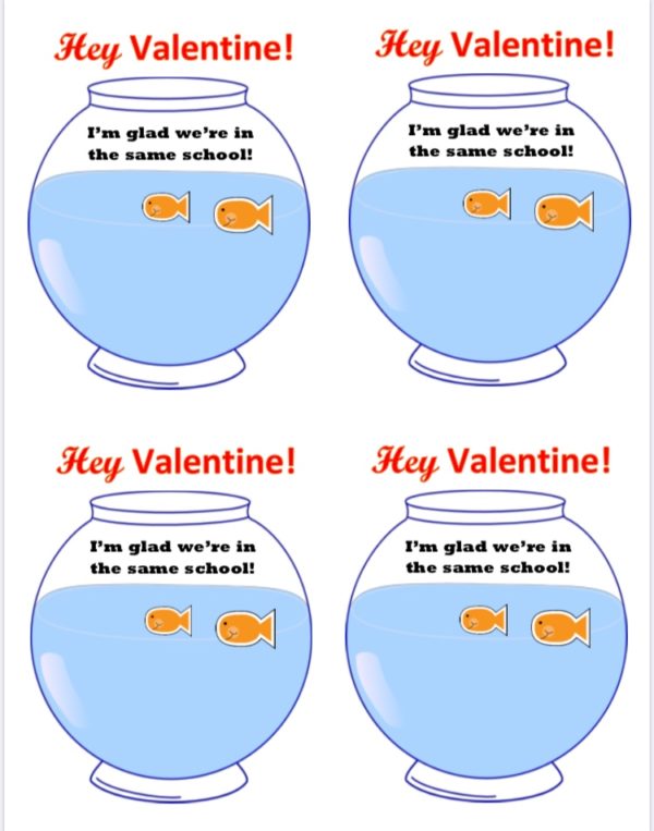 Valentine Ideas - Table for 5 Please